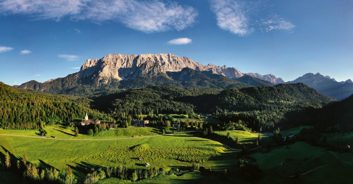 Elmau, das Gipfel-Tal in Oberbayern